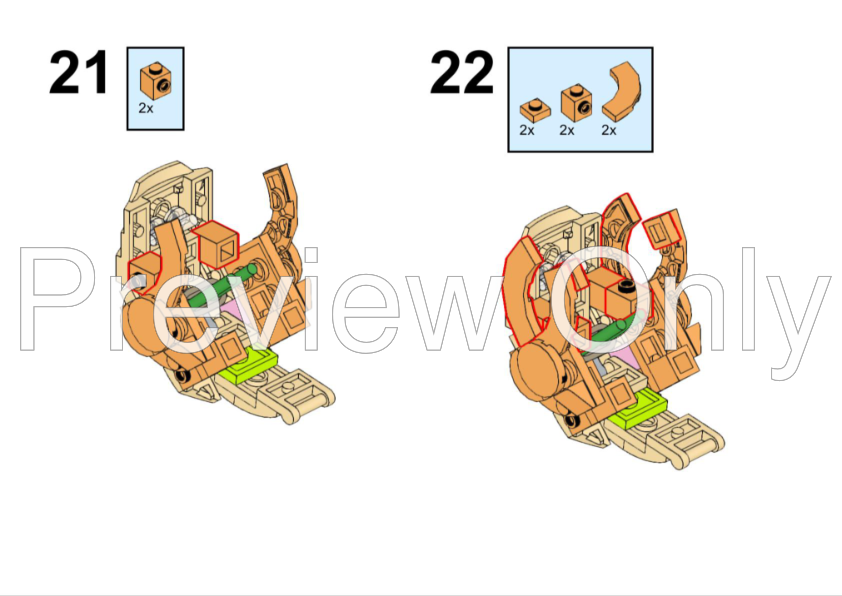 LEGO MOC Lego Dragonite Moc by LegoKn1ght | Rebrickable - Build with LEGO