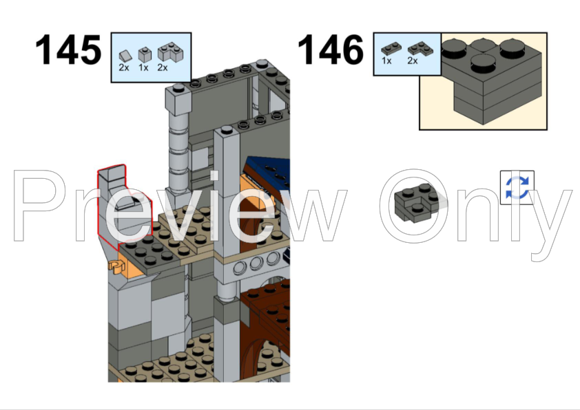 LEGO MOC-237810 Alliance Castle - Alternate Build of 31120 + 31168 ...