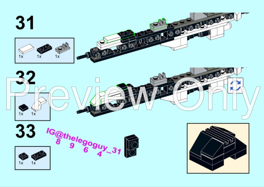 LEGO MOC SF-031A Zeus Silhouette by TheLegoGuy31 | Rebrickable - Build ...