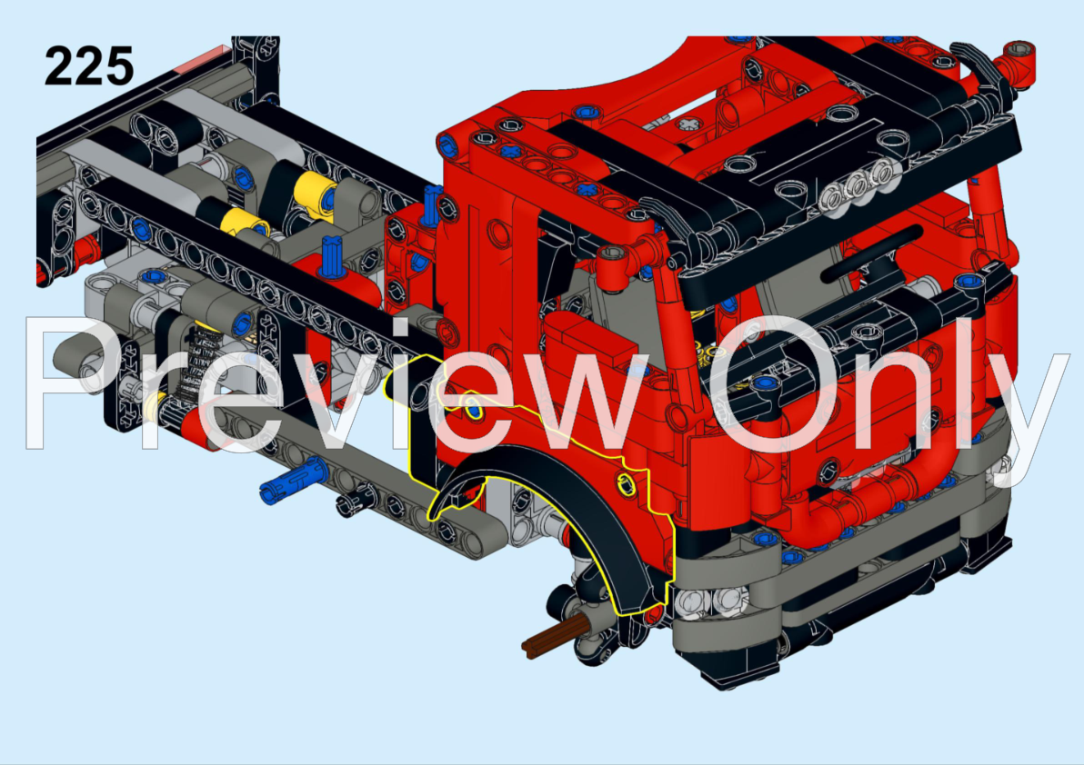 LEGO MOC-237932 42213 Alternate model Off-Road truck by Anton Kablash ...