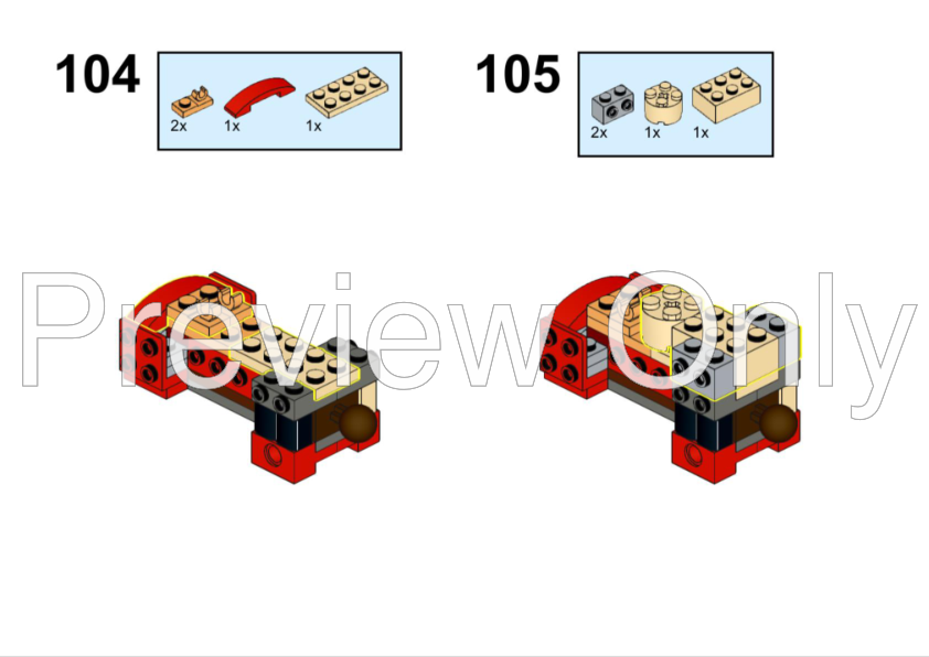 LEGO MOC Fire Knight Mech (Ninjago 71812 + 71822 Alt Build) by ...