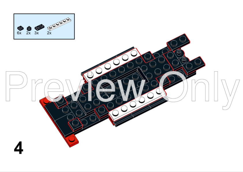 LEGO MOC-238008 Lillian, red version by Legoautohaus | Rebrickable ...