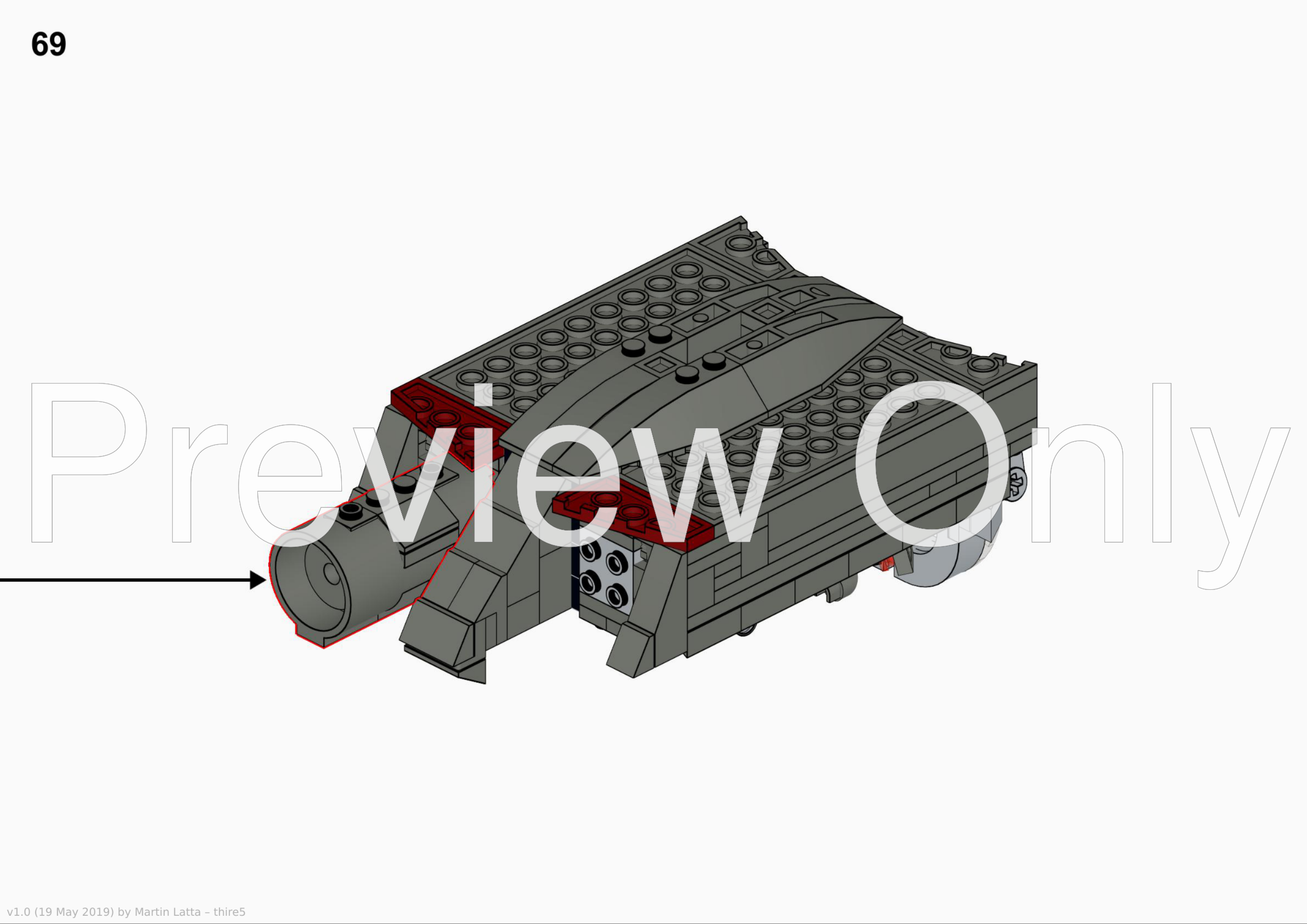 Lego Moc Ucs Eta 2 Actis Class Interceptor By Thire5 Rebrickable