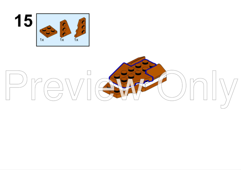 LEGO MOC-238203 40806-1 Gingerbread AT-ST by emil_mu | Rebrickable ...