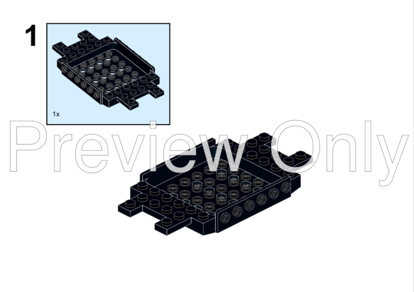 LEGO MOC Mercedes-Benz W124 Wagon by NimilesBot | Rebrickable - Build ...