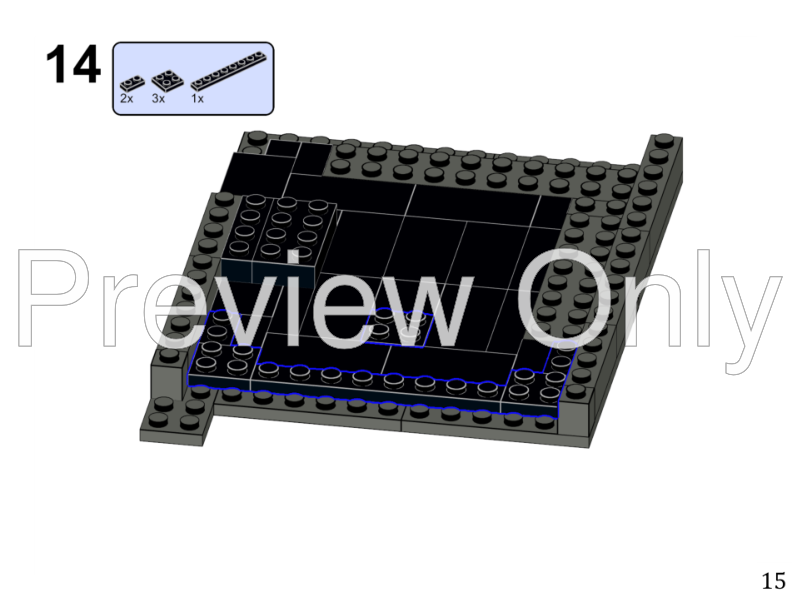 LEGO MOC Death Star Control Room by wheelsspinnin | Rebrickable - Build ...