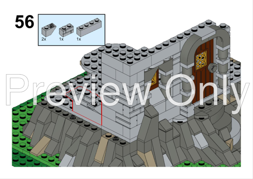 LEGO MOC-238413 Lion Knights' Outpost by Cegeha Elbe | Rebrickable ...