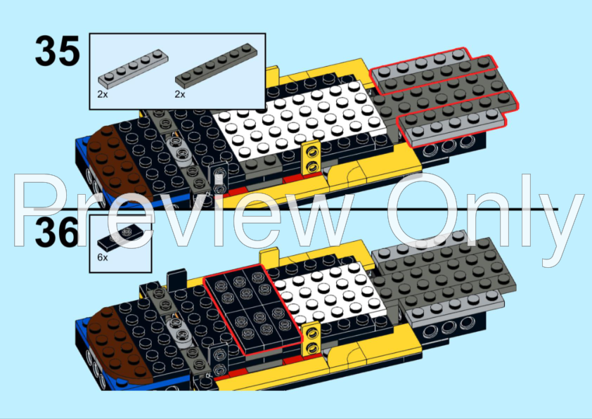 LEGO MOC-238462 76924 Dodge RAM 1500 TRX by YourFavouriteMocs ...