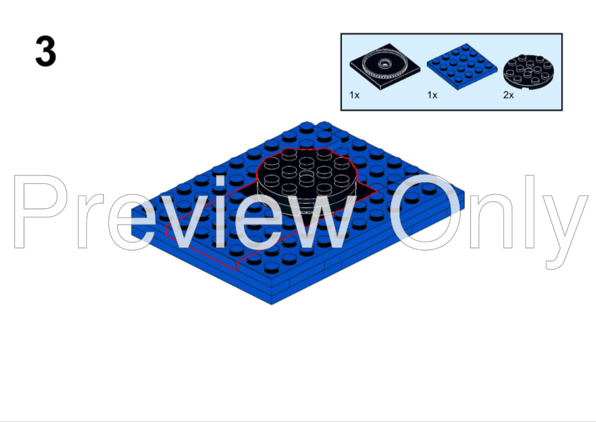 LEGO MOC-238508 Space Marine Ultramarine Storm Raven Gunship by ...