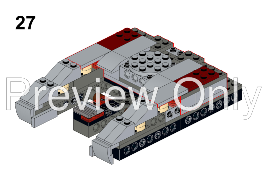 LEGO MOC-238569 Stun Tank Alternate Build Using Set 75337 by Monkey ...