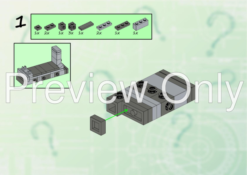 LEGO MOC Riddler Trophy by Belial_ | Rebrickable - Build with LEGO