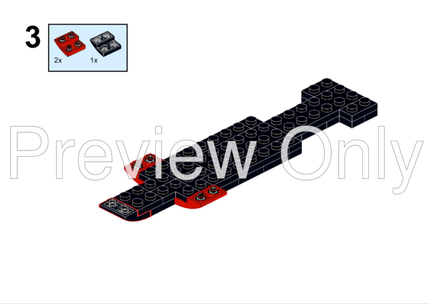 LEGO MOC Mercedes Sprinter KLF by BluePatton | Rebrickable - Build with ...