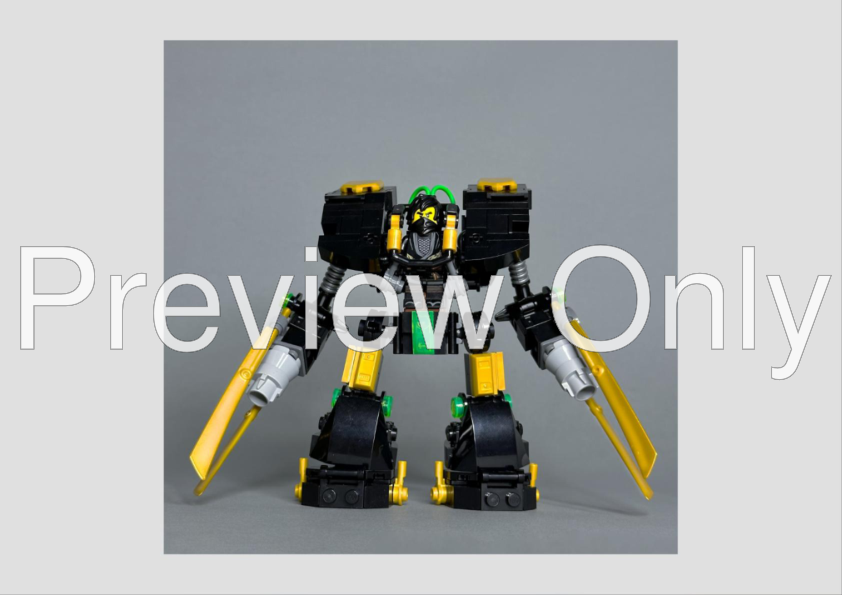 LEGO MOC Cole's Earth Mech by bobbacatmocs | Rebrickable - Build with LEGO