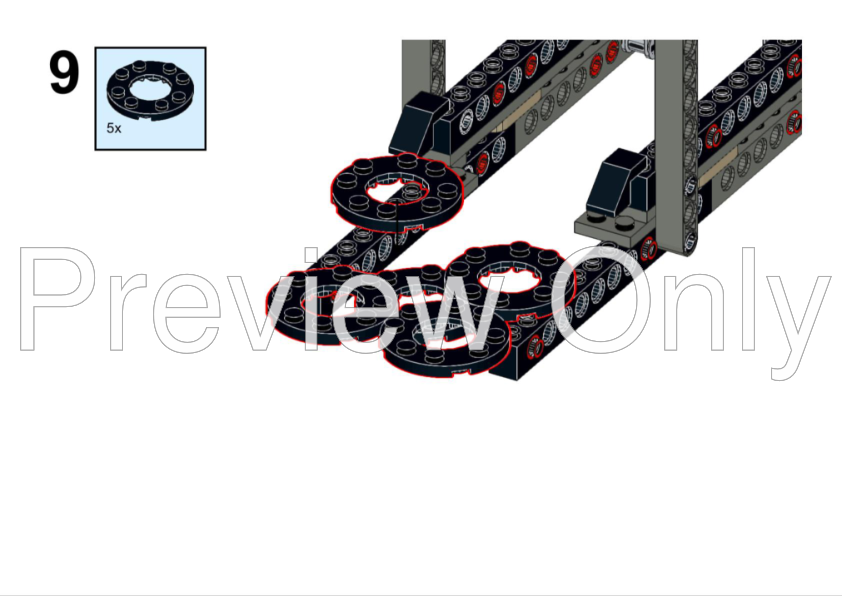 LEGO MOC-238805 Juggernaut 2x build modification (+wheels) by Brick ...