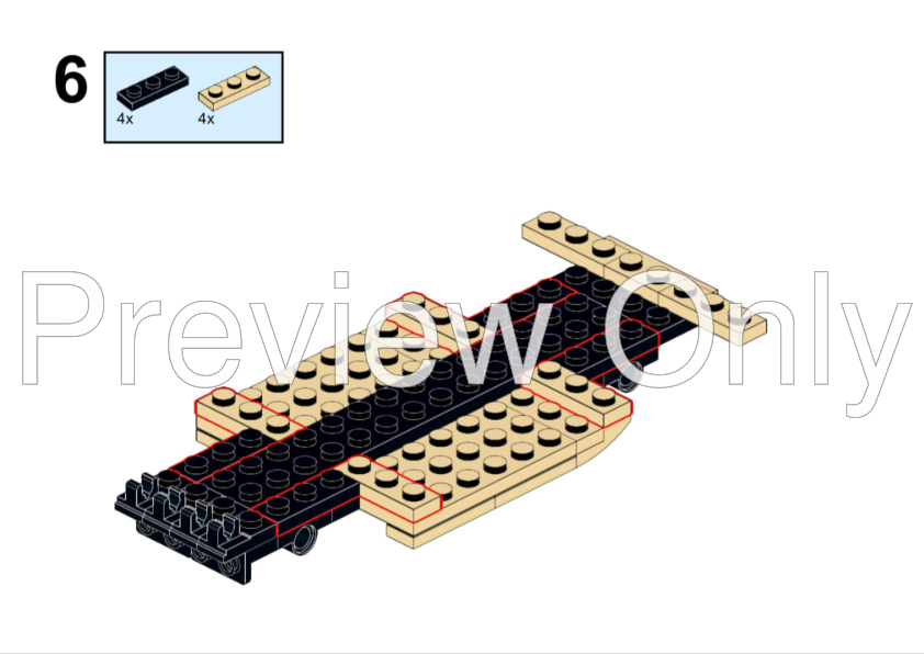 LEGO MOC-238875 MOC deserted Humvee by Brickmilitaryworld | Rebrickable ...