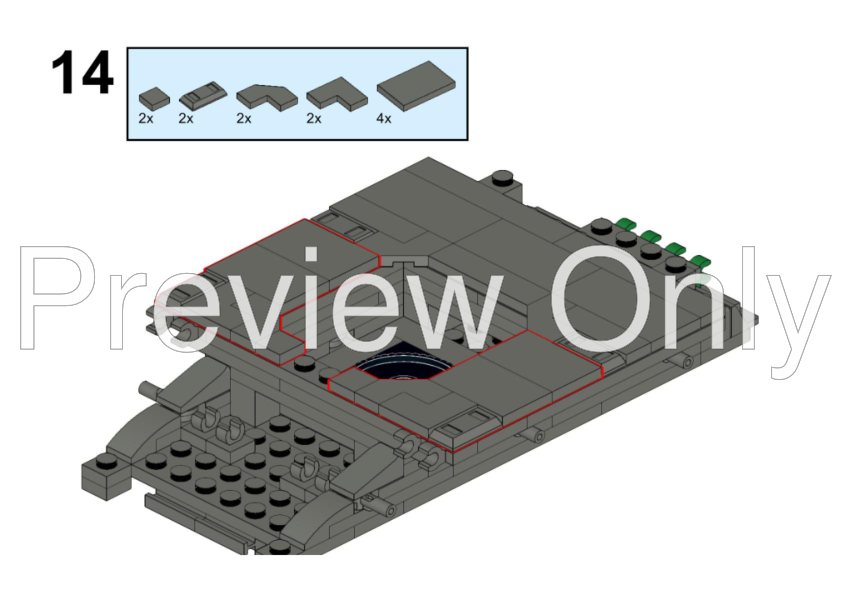 LEGO MOC-238955 T-90A by GreeneBricks | Rebrickable - Build with LEGO