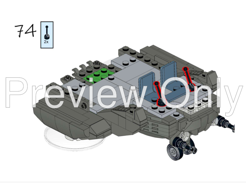 LEGO MOC-239131 Vertibird (Minifig Scale) by Cascadia Bricks ...