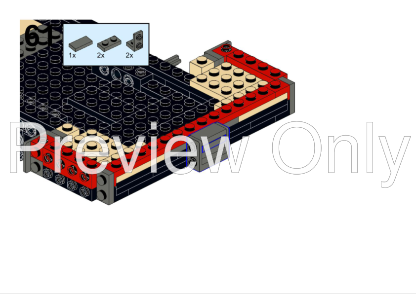 LEGO MOC-239260 Mercedes-Benz W124 Sedan by TheCarBuilder | Rebrickable ...