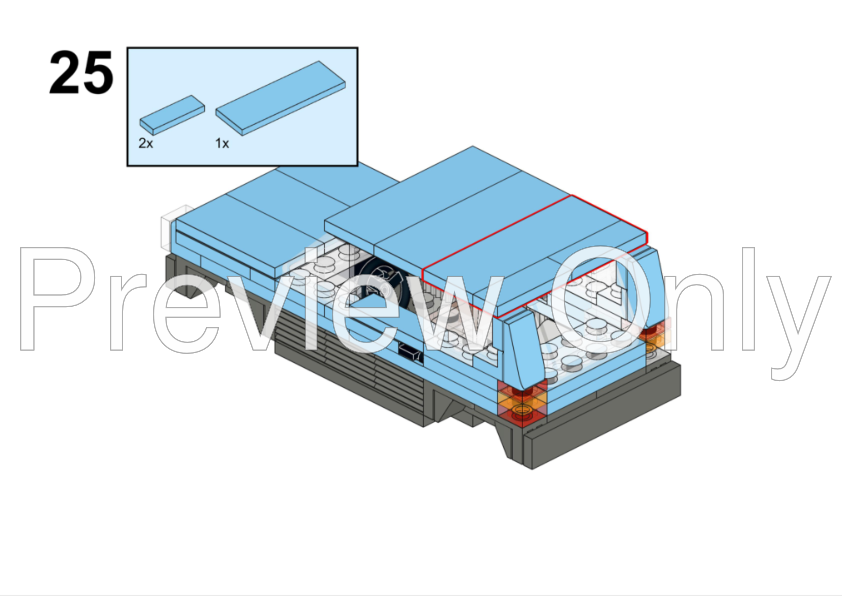 LEGO MOC 1980 Fiat Panda 45 'Bingo Bongo' by BRSBricks | Rebrickable ...