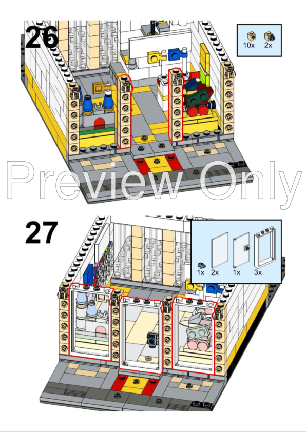 LEGO MOC-239503 Modular Lego store by brickholmbuilds | Rebrickable ...