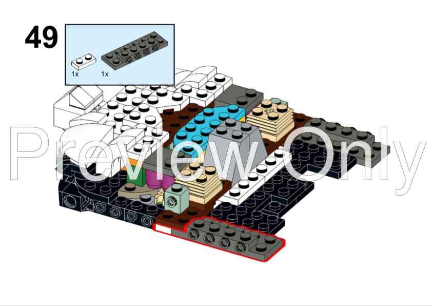 LEGO MOC-239756 Panda-Monium Falcon by BambiOmega | Rebrickable - Build ...