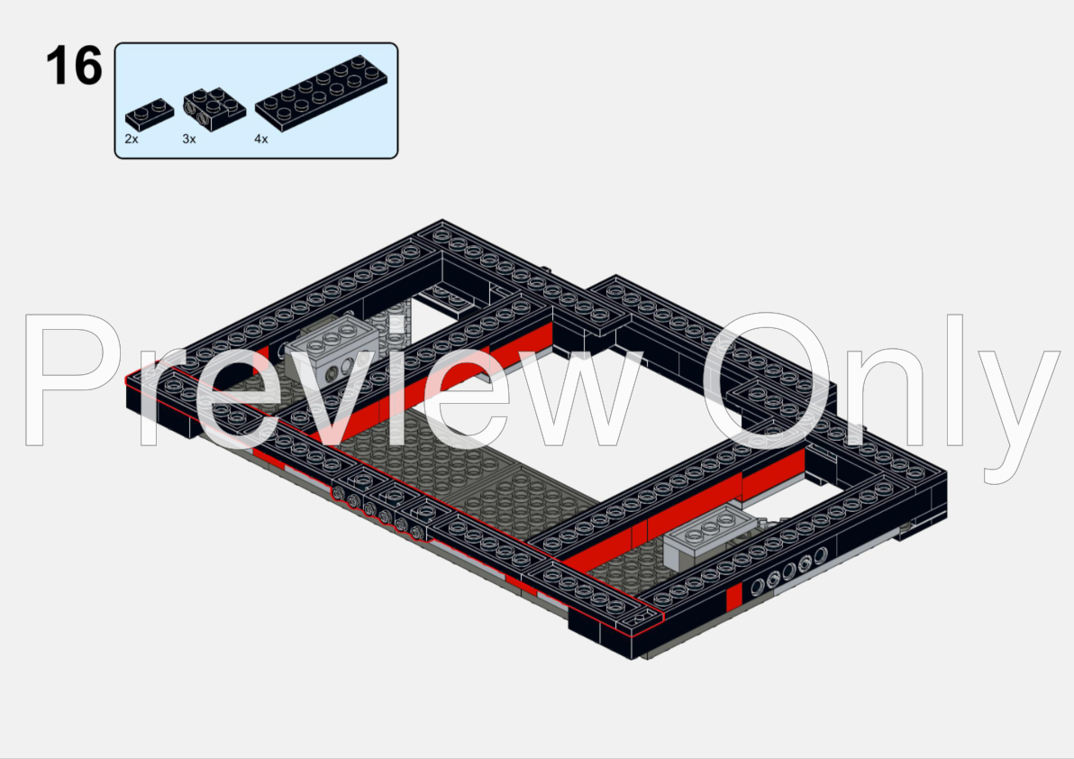 LEGO MOC-239782 Senate Arrest Recolor by Jannin Bricks | Rebrickable ...