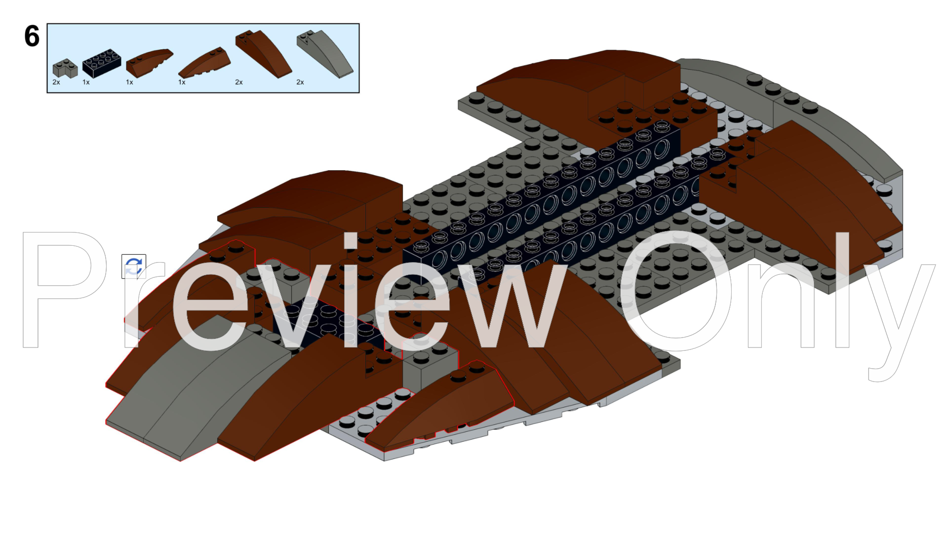LEGO MOC-239808 Slave 1 - 6209 Upgrade by darboven | Rebrickable ...