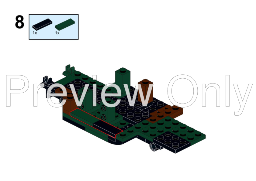 LEGO MOC Humvee MOC by Brickmilitaryworld | Rebrickable - Build with LEGO