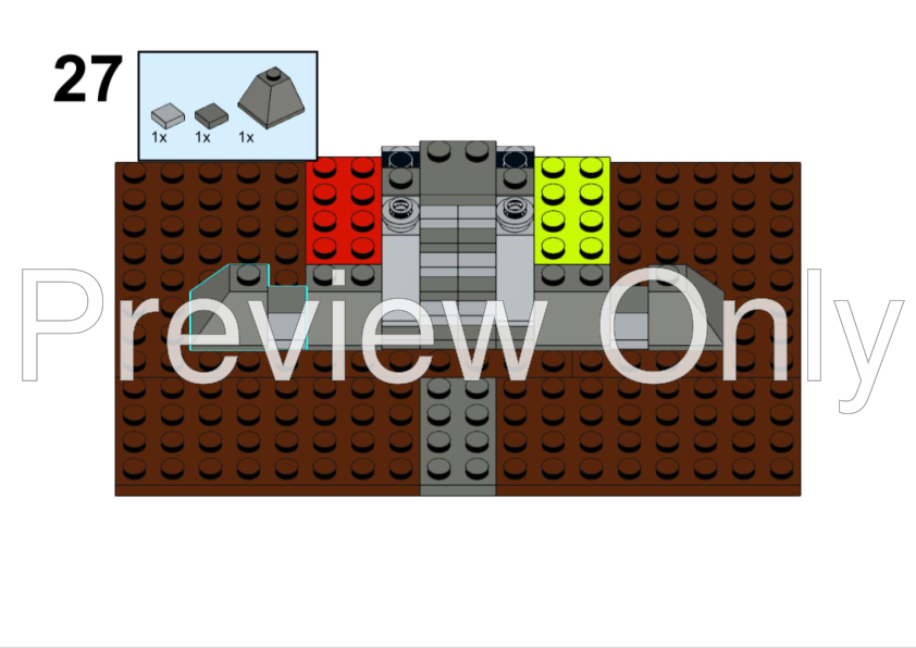 LEGO MOC Mayan Temple - Front Half by KingGror | Rebrickable - Build ...