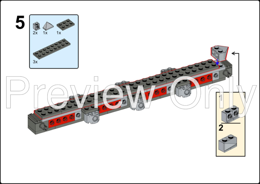 LEGO MOC-240337 HAVw-A6 Juggernaut by PierreMiniBricks | Rebrickable ...