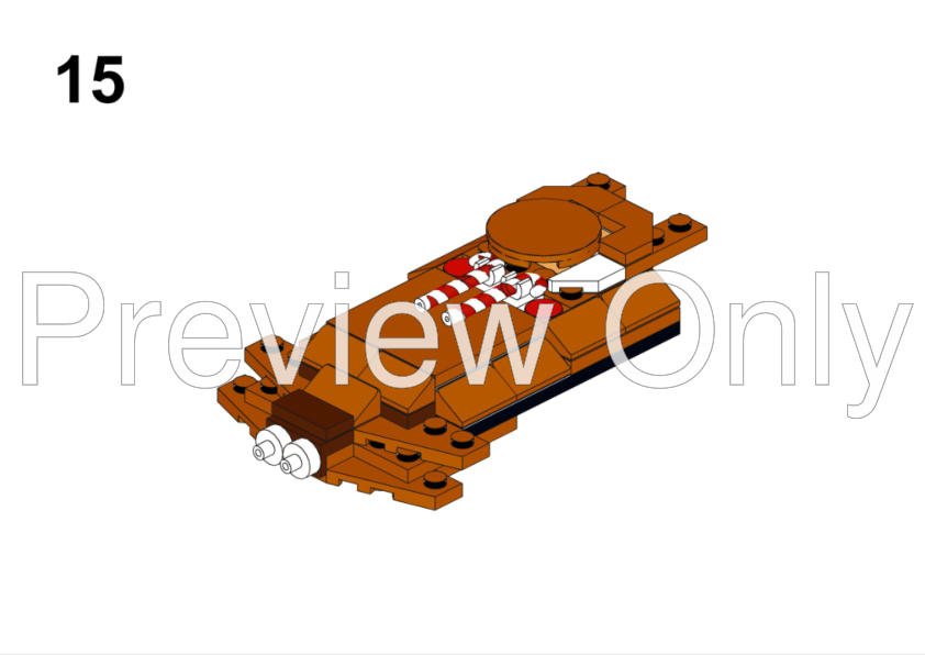 LEGO MOC-240529 40806-1 Gingerbread N-1 Starfighter by emil_mu ...