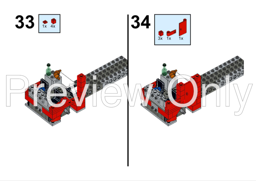LEGO MOC City Style 8 Stud-wide Cabover Flatnose Truck with Trailer by ...