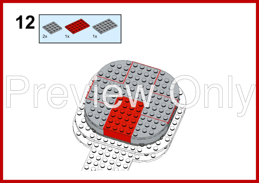 LEGO MOC Santa's Gazebo by VivaLaBrick | Rebrickable - Build with LEGO