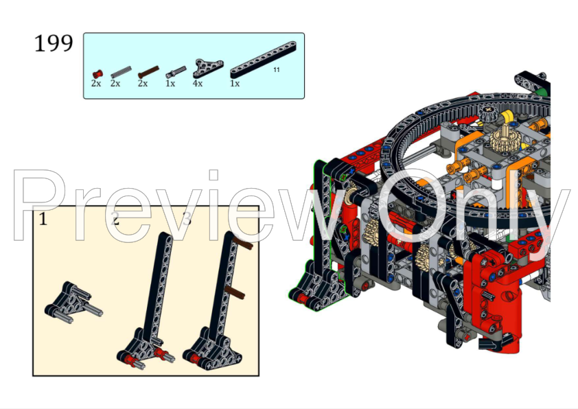 LEGO MOC-240744 Mobile Articulated Boom Lift 2.0 (42082 Alternate) by ...