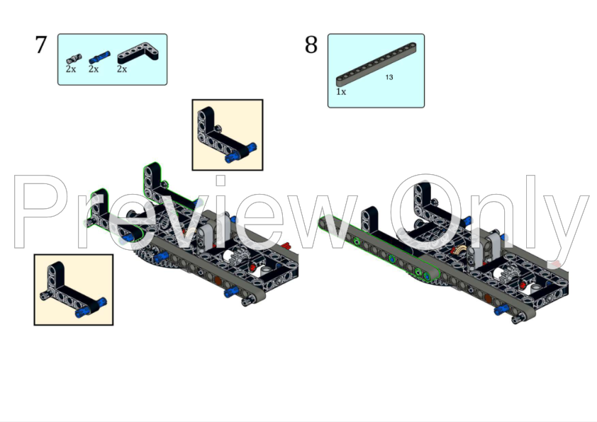 LEGO MOC-240744 Mobile Articulated Boom Lift 2.0 (42082 Alternate) by ...