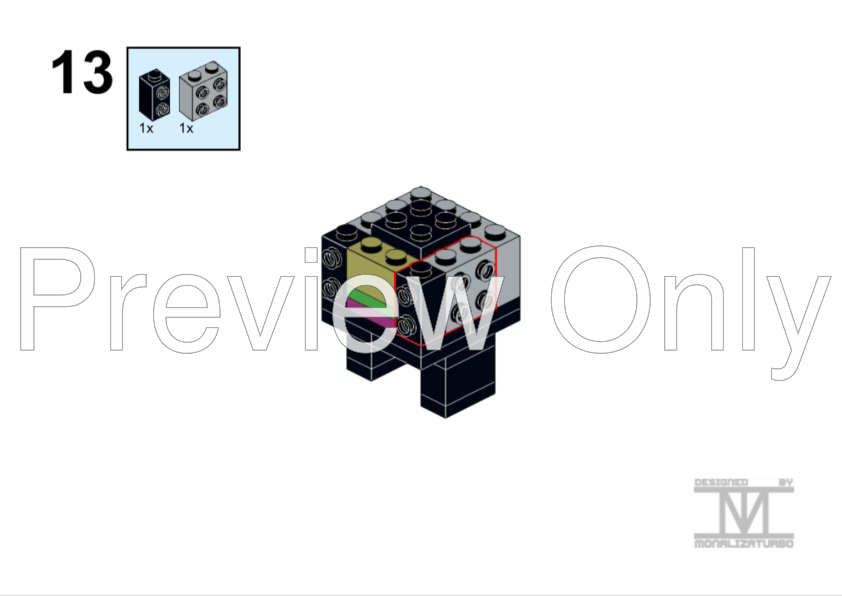 LEGO MOC Jotaro Kujo from JoJo's Bizarre Adventure - Brickheadz by ...