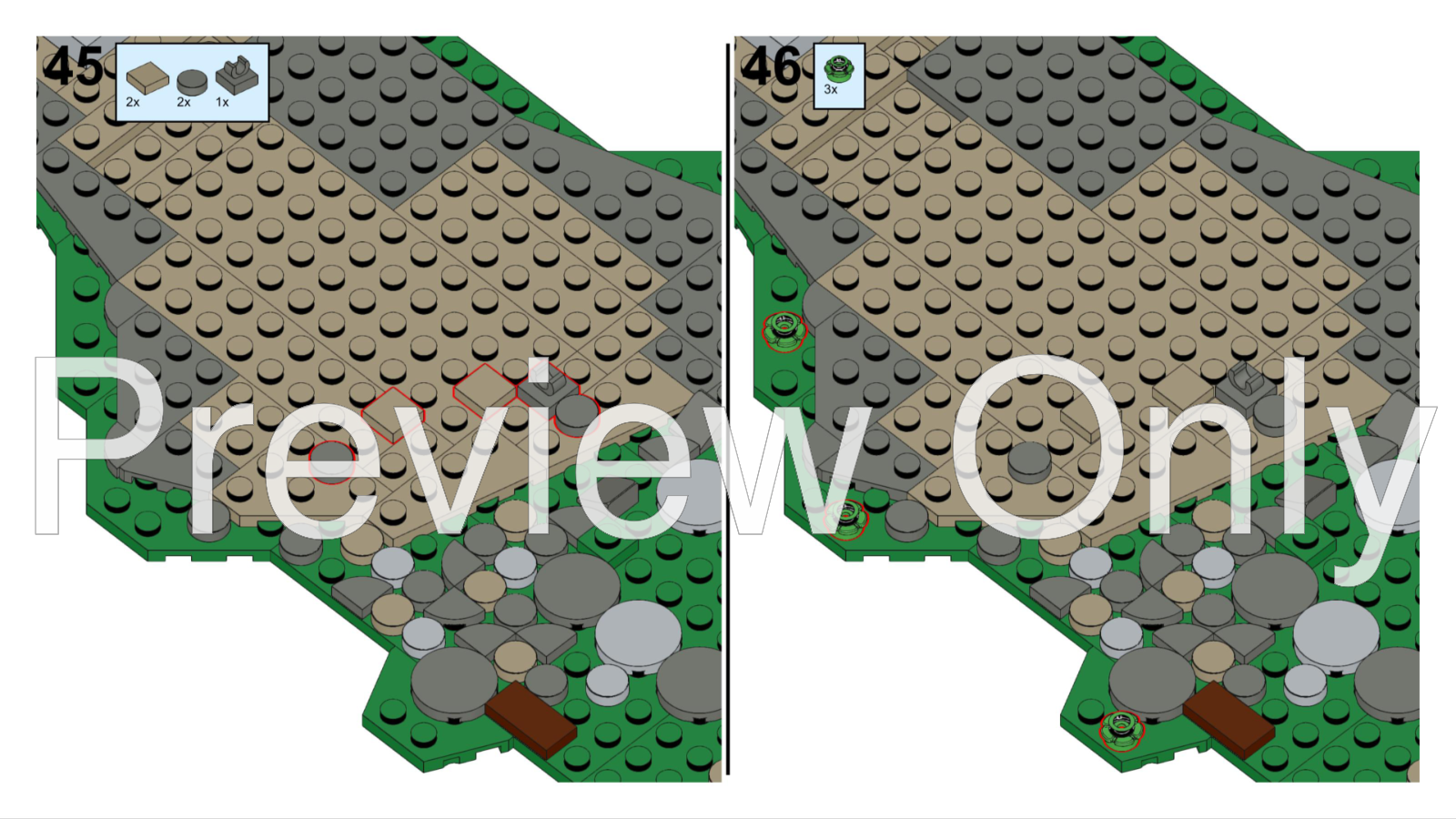 LEGO MOC-240811 Modular Castle Stone Cutter - Steinmetz by bri_CK_One ...