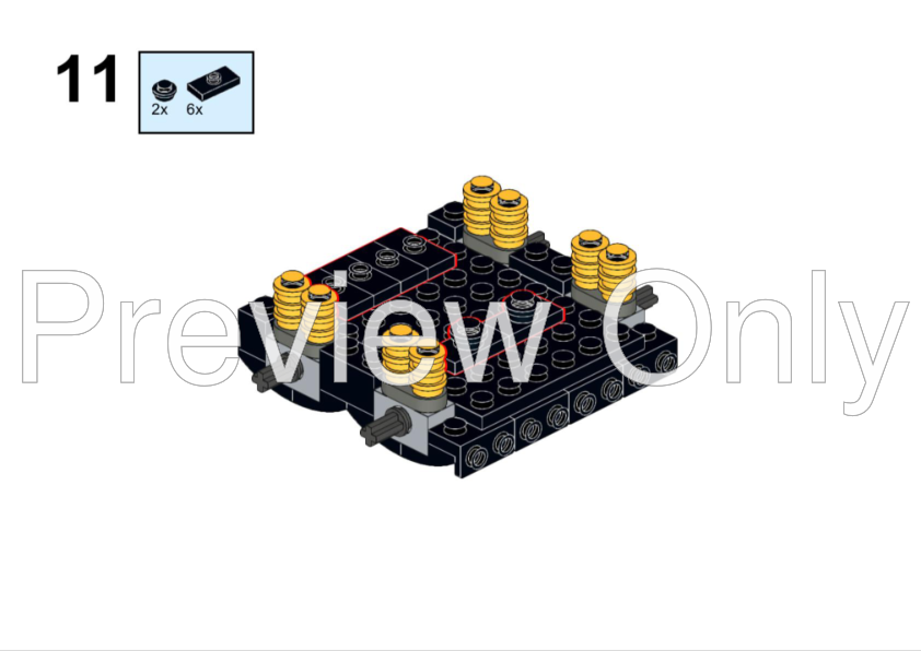 LEGO MOC 2009 AM General Humvee Custom 6x6 by toms8wides | Rebrickable ...