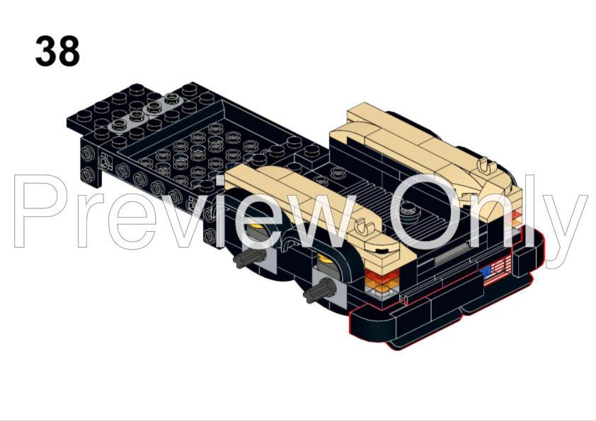 LEGO MOC 2009 AM General Humvee Custom 6x6 by toms8wides | Rebrickable ...