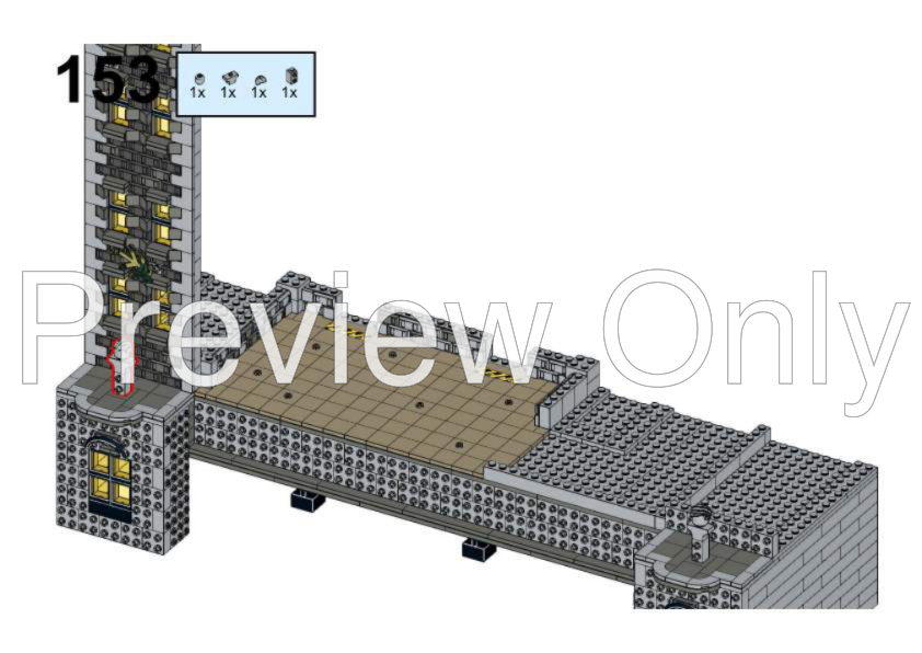 LEGO MOC-240945 Gotham City Police Department Headquarter by ...