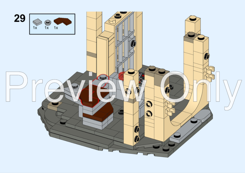 LEGO MOC Outpost Guard Tower by BaufmanBricks | Rebrickable - Build ...