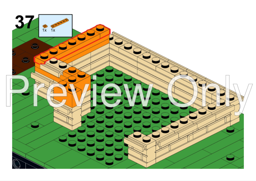 LEGO MOC Tangy's House (Modular) by KraftyKoopa | Rebrickable - Build ...