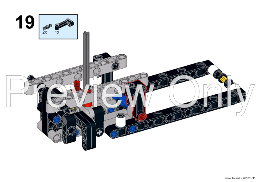 LEGO MOC Lego Technic 42208 alt build race truck with full suspension ...