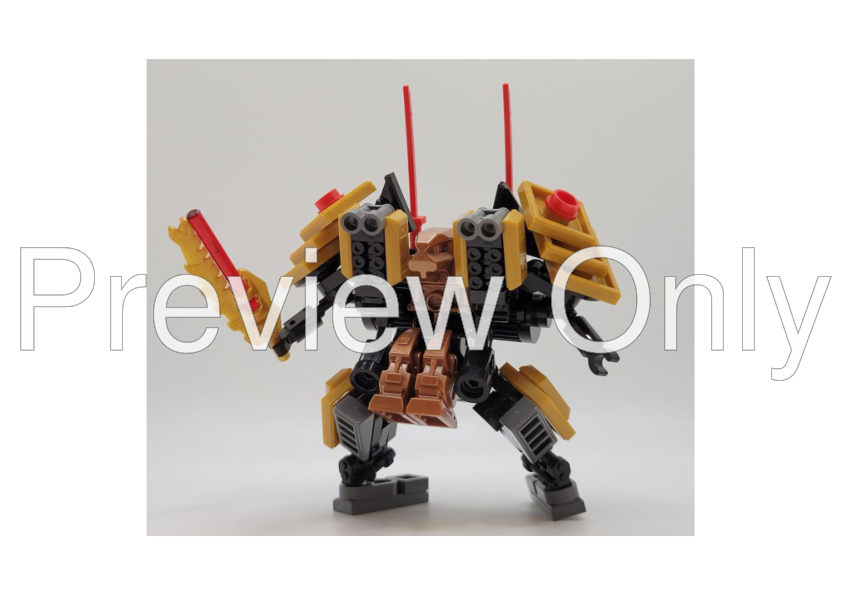 LEGO MOC Honor Guard by Undisputed_Shipmaster | Rebrickable - Build ...