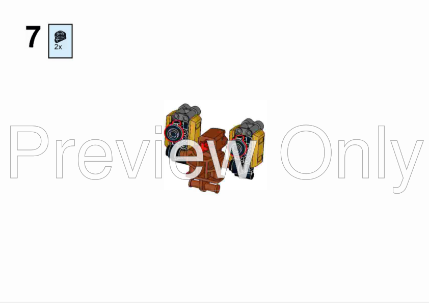 LEGO MOC Honor Guard by Undisputed_Shipmaster | Rebrickable - Build ...