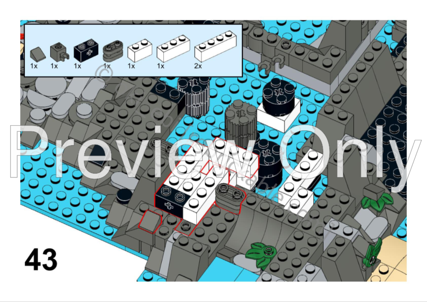 LEGO MOC Alt - 10320 Eldorado Fortress - DEFENSE TOWER by oki-ebi ...