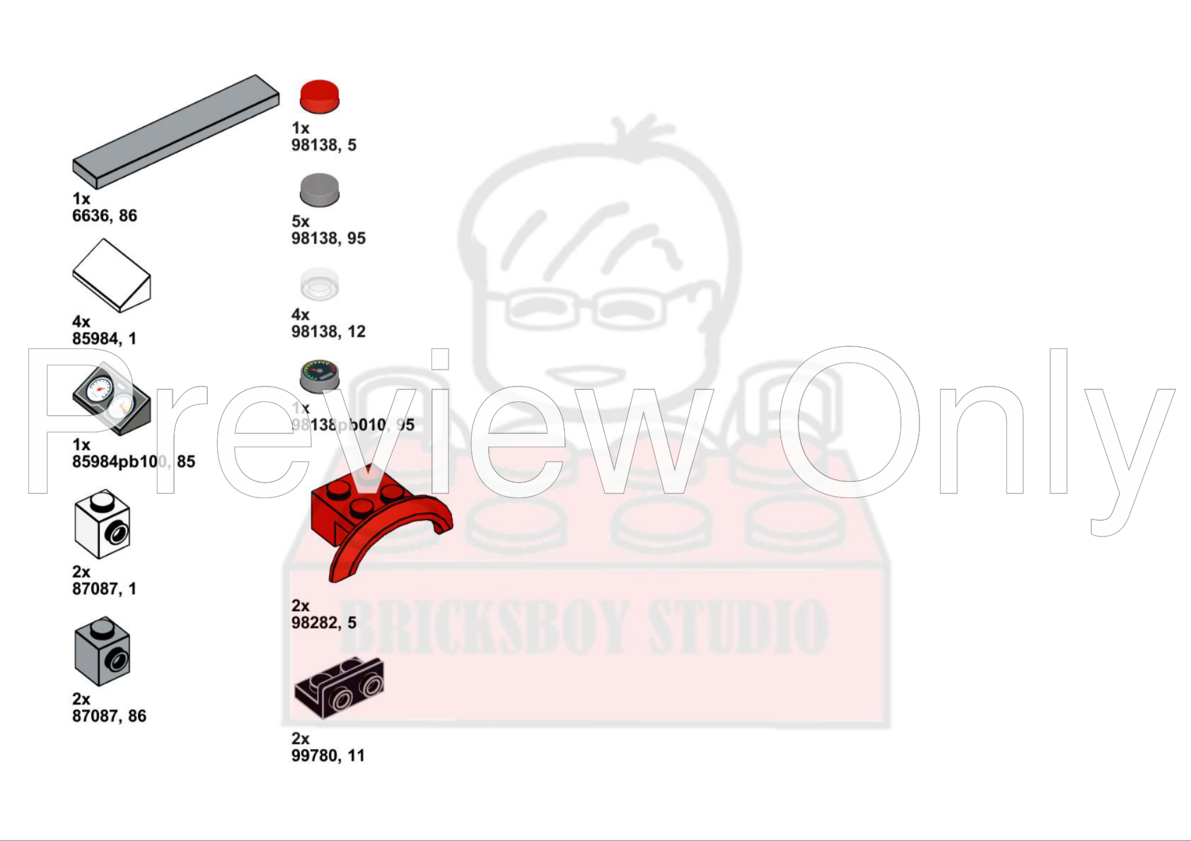 LEGO MOC Classic Cadillac Convertible by bricksboy | Rebrickable ...