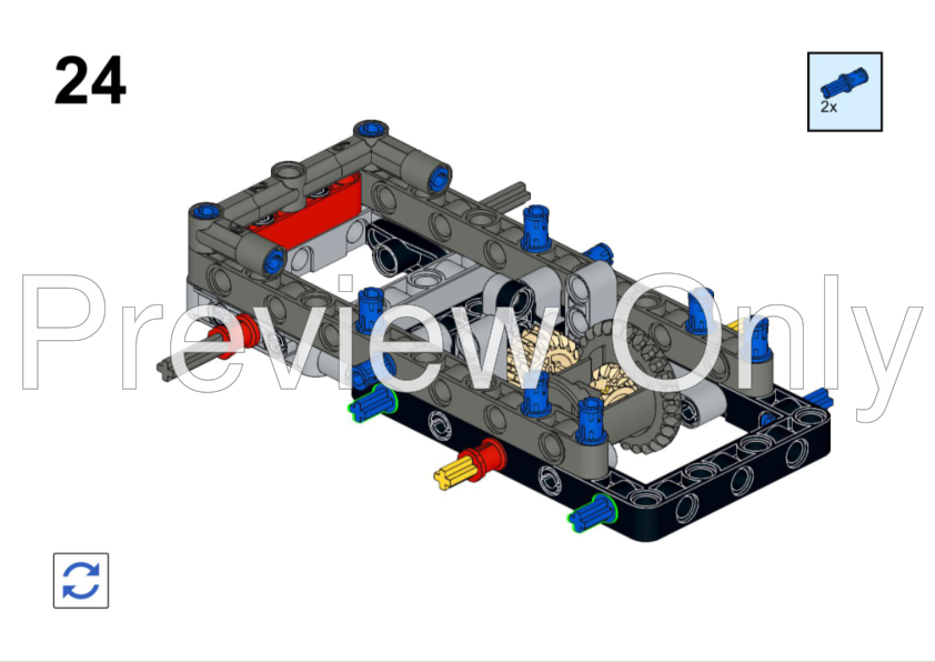 LEGO MOC-241670 42213 Skid Steer Loader by paave | Rebrickable - Build ...