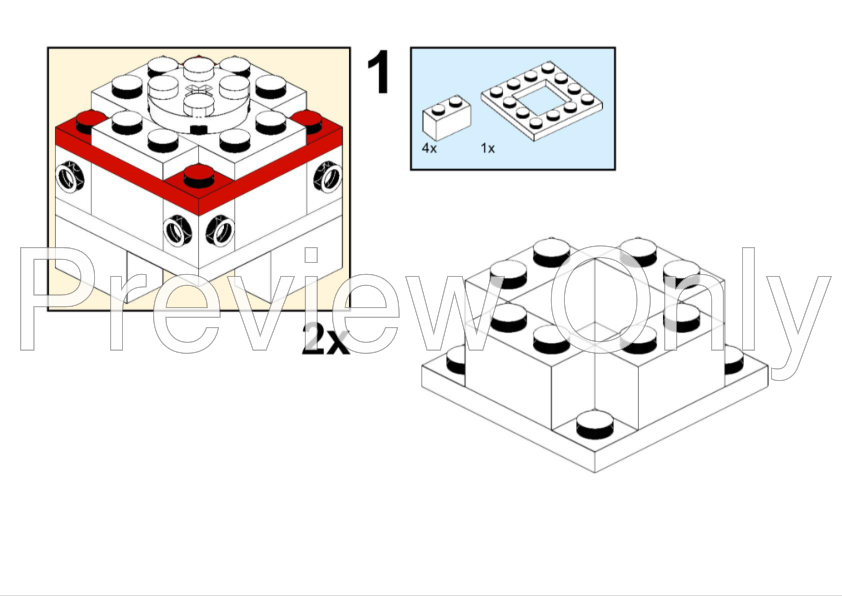 LEGO MOC-241781 Christmas Tree Decoration - Brick Present by ...