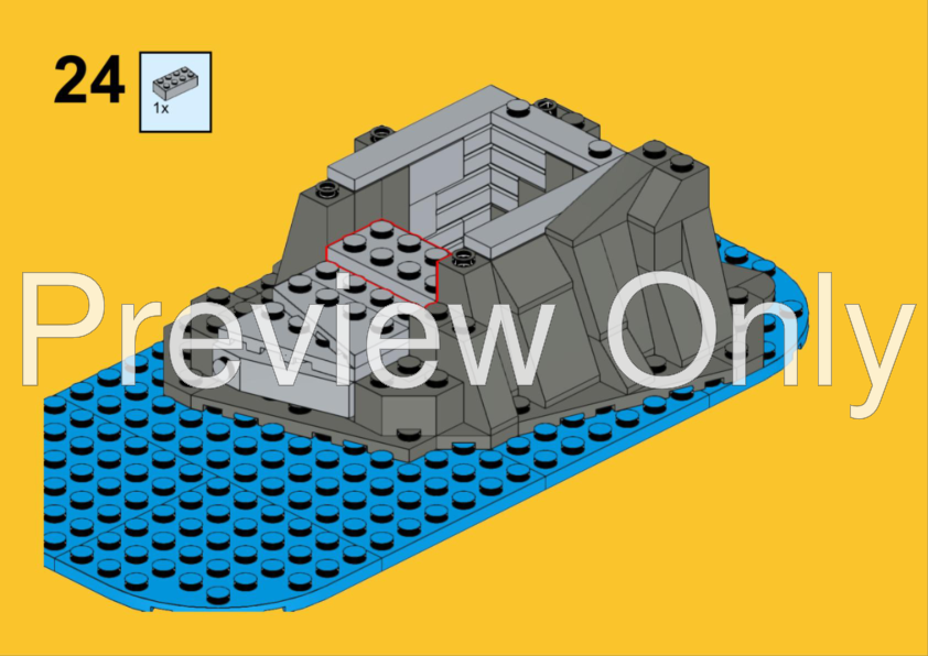 LEGO MOC Medieval Island Tower - Second release by speedybrick_creations | Rebrickable - Build ...